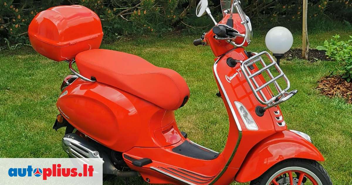 Piaggio Vespa 50cc, motoroleriai / mopedai 2021 m., | A31145812