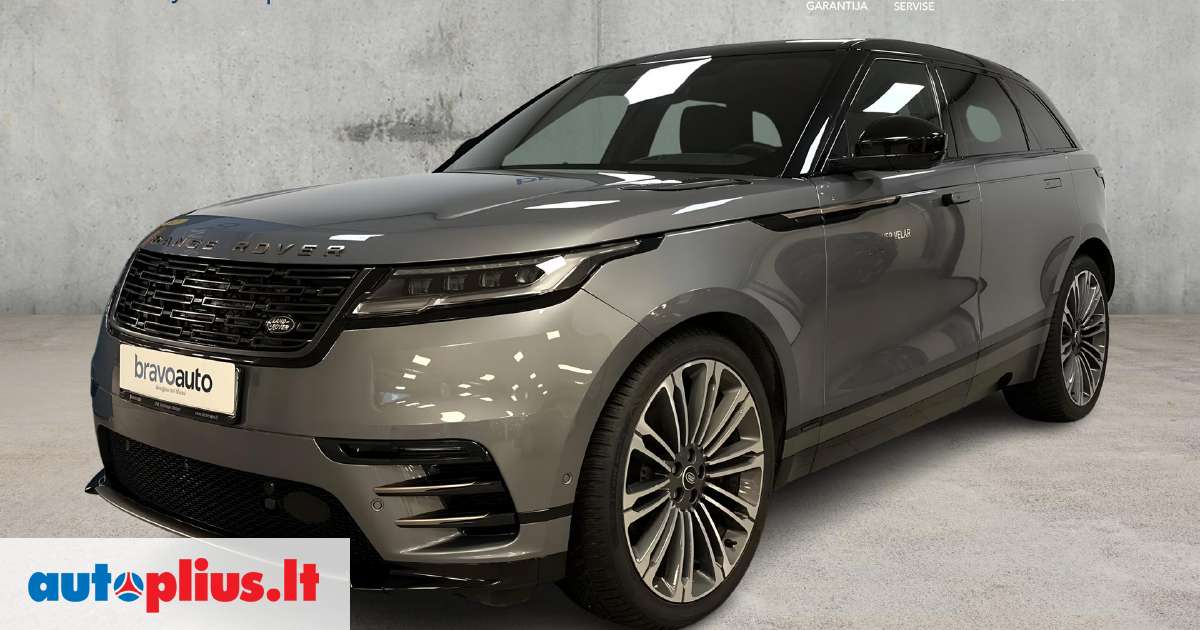 Land Rover Range Rover Velar, 3.0 l., off-road / crossover 2024-09 m ...