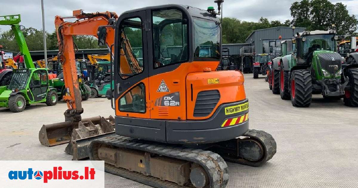 Doosan DX 62 R, mini ekskavatoriai 2020 m., | A31153086