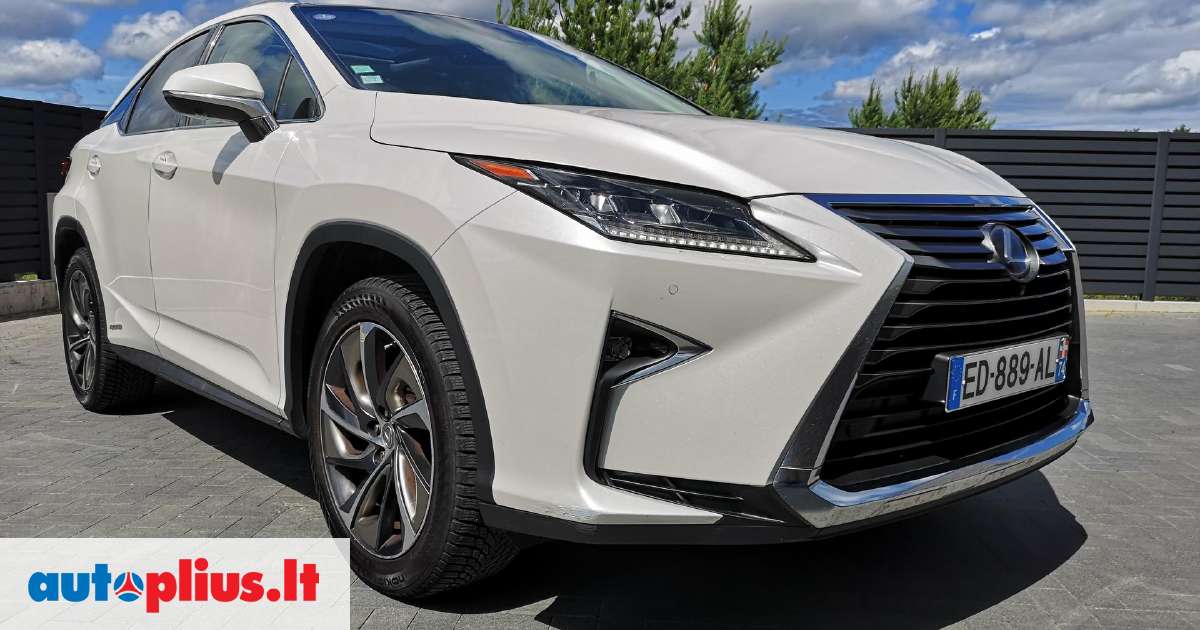 Lexus RX 450h, 3.5 l., visureigis / krosoveris 2016-06 m., | A31153144