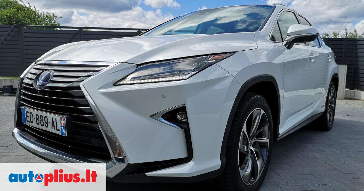 Lexus RX 450h, 3.5 l., visureigis / krosoveris 2016-06 m., | A31153144