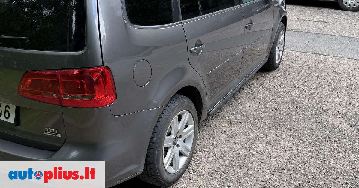 Volkswagen Touran, 1.6 l., mpv / minivan 2011 m., | A31153422