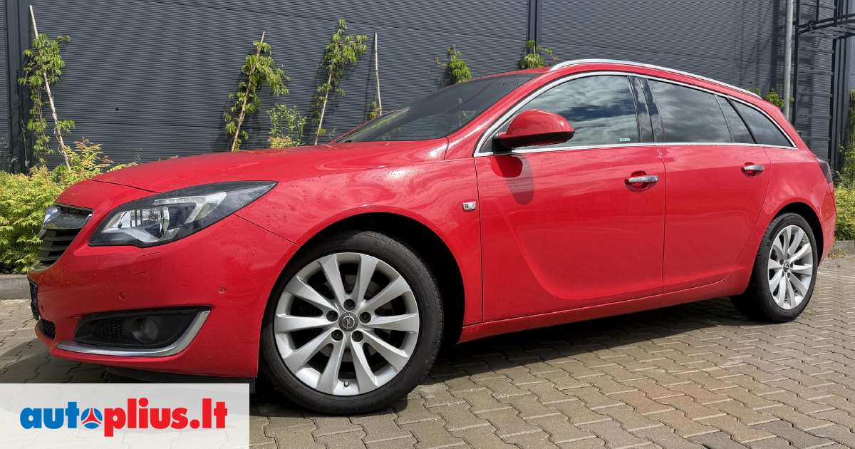 Opel Insignia, 2.0 l., universalas 2015-12 m., | A31153540