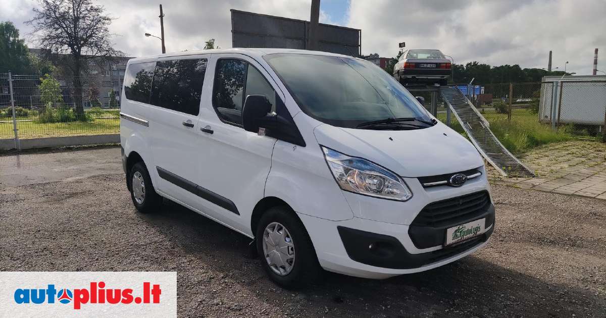 Ford Transit Custom, 2.2 l., pasažieru mikroautobuss 2015-06 m ...