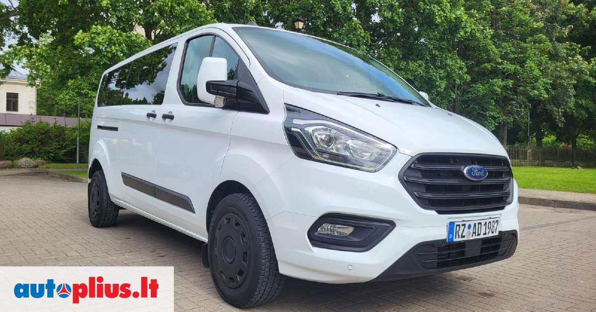 Ford Transit Custom, 2.0 l., pasažieru mikroautobuss 2019-12 m ...
