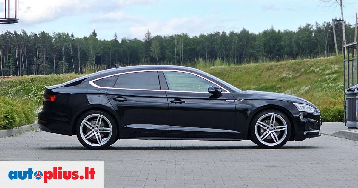 Audi A5 Sportback, 2.0 l., kupė (coupe) 2017-01 m., | A31154748