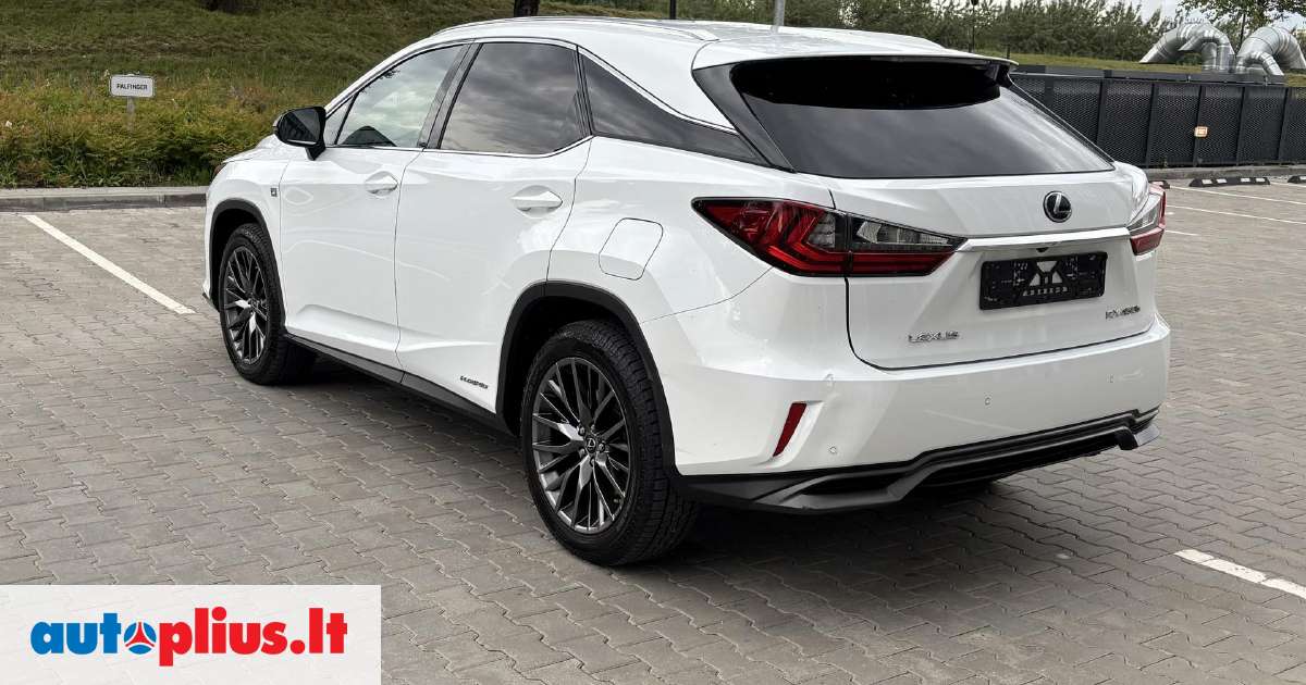 Lexus RX 450h, 3.5 l., visureigis / krosoveris 2016-10 m., | A31154796