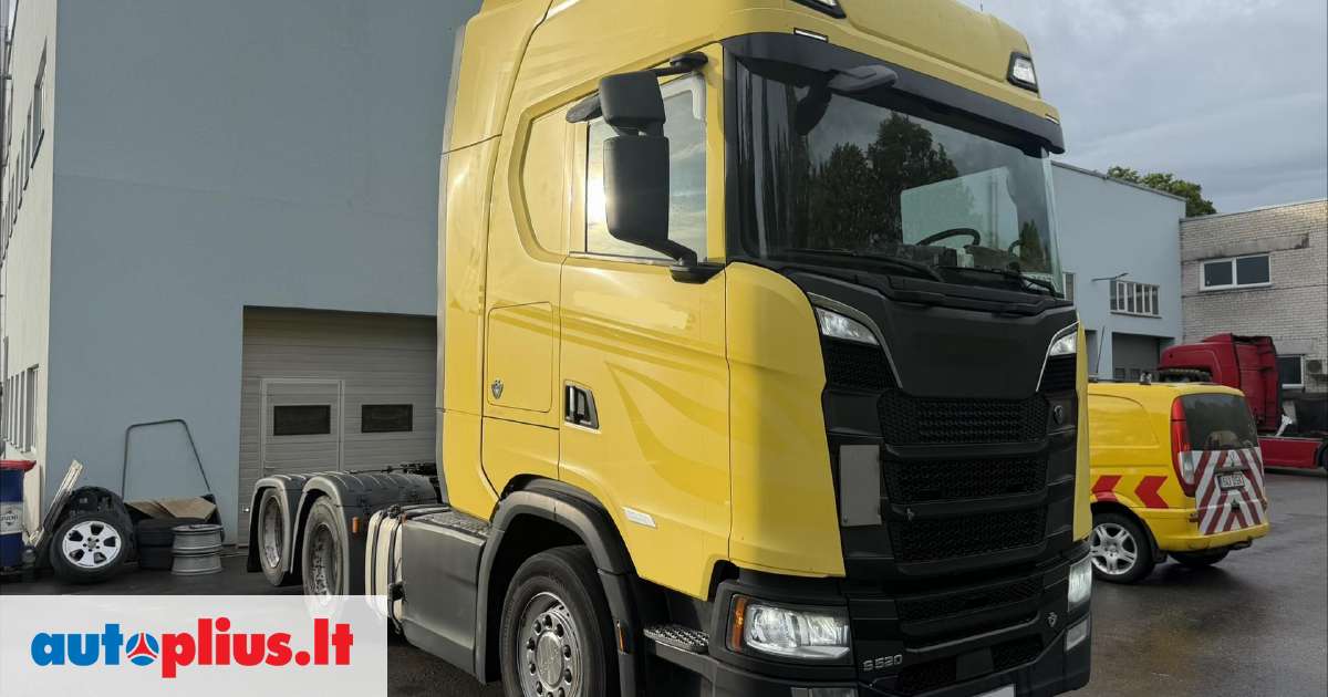 Scania S520 Retarder, ADR, V8, 2 miegamosios vietos 2018-04 m., | A31158808
