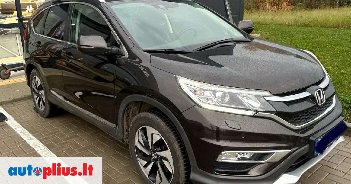Honda CR-V, 1.6 l., off-road / crossover 2016-06 m., | A31159002