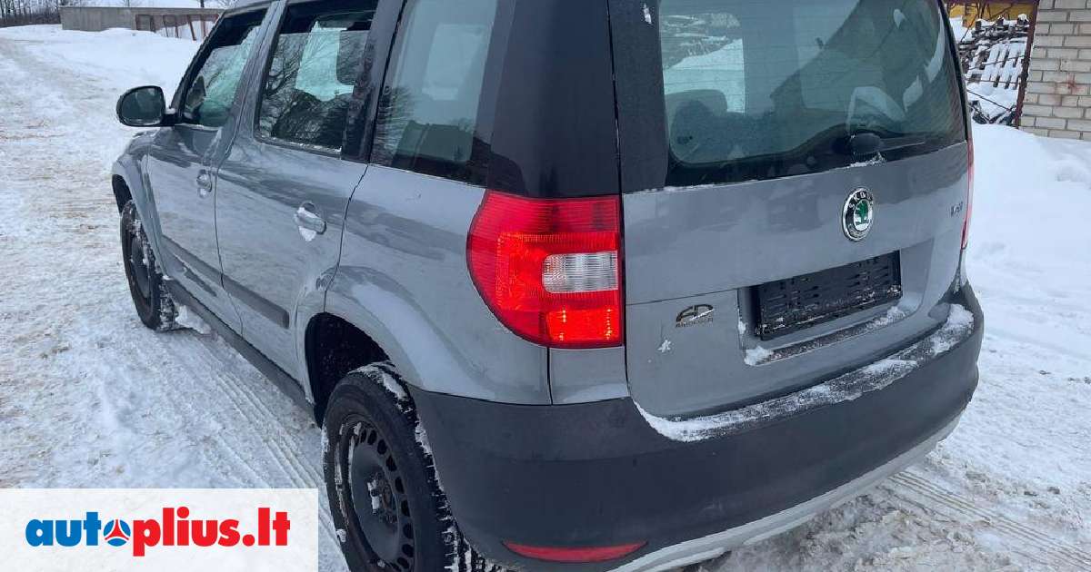 Skoda Yeti 2010-06 m., | A31160006
