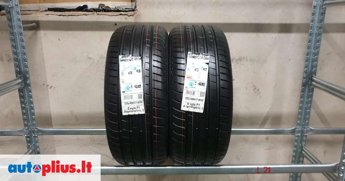Goodyear Eagle F1 Asymmetric 3 NAUJOS, summer 225/45 R17 | A31170038