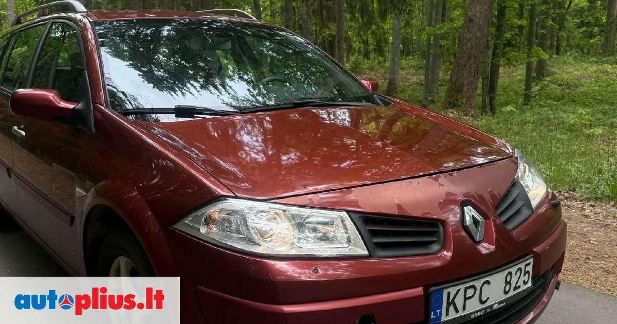 Renault Megane, 1.9 l., universalas 2007 m., | A31181328