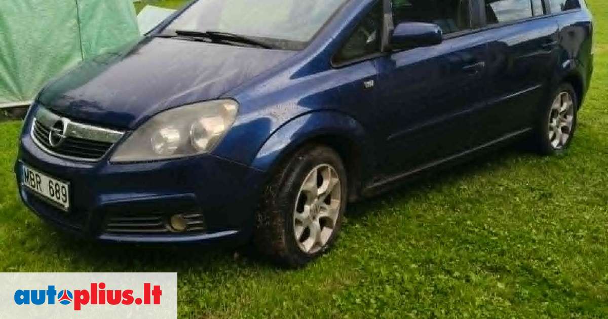 Opel Zafira, 1.9 l., mpv / minivan 2006 m., | A31181954