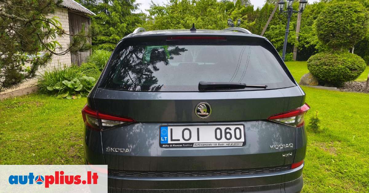 Skoda Kodiaq, 2.0 l., visureigis / krosoveris 2018 m., | A31182556