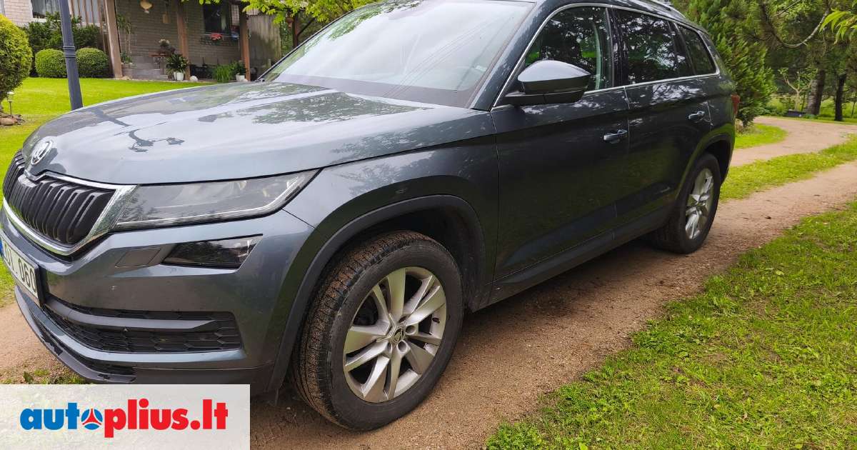 Skoda Kodiaq, 2.0 l., visureigis / krosoveris 2018 m., | A31182556