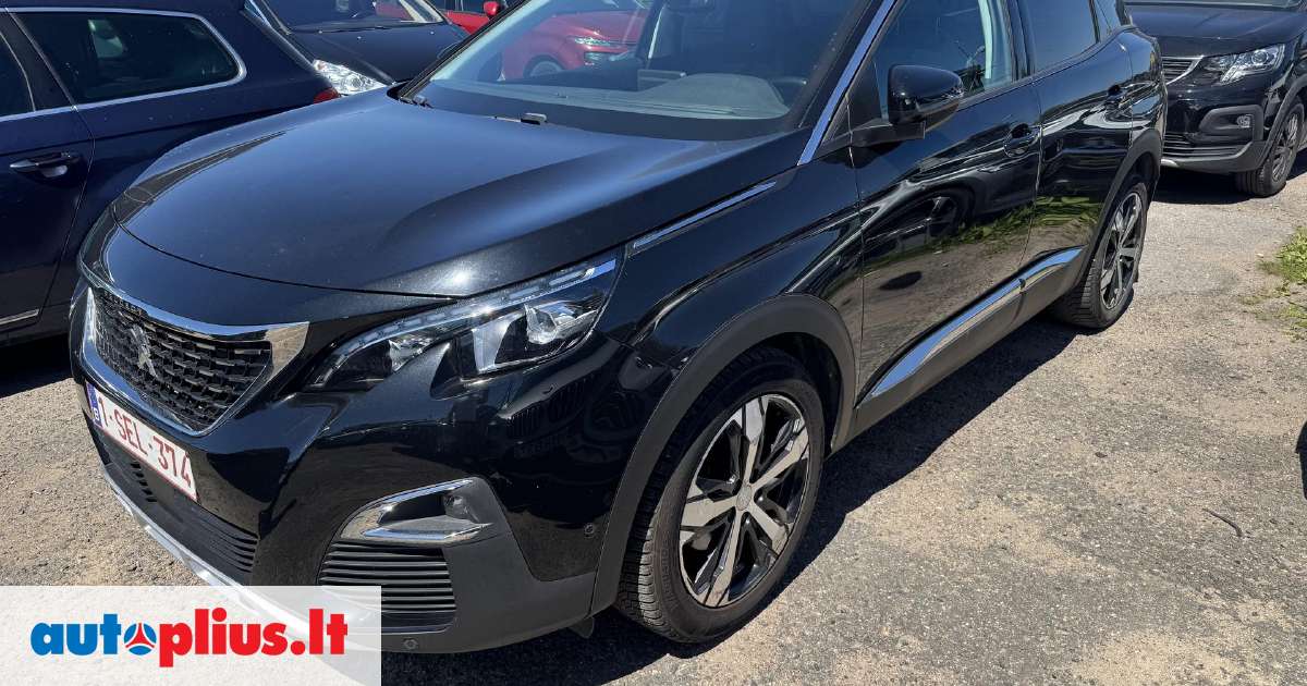 Peugeot 3008, 1.2 l., off-road / crossover 2017 m., | A31182560