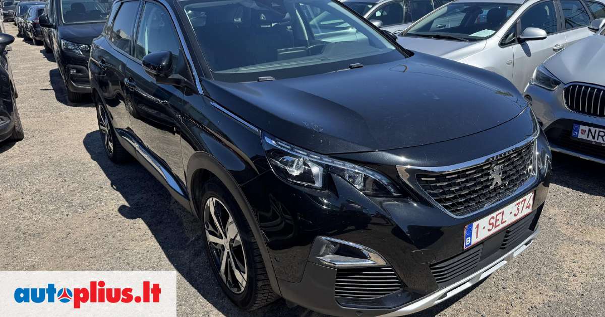 Peugeot 3008, 1.2 l., off-road / crossover 2017 m., | A31182560