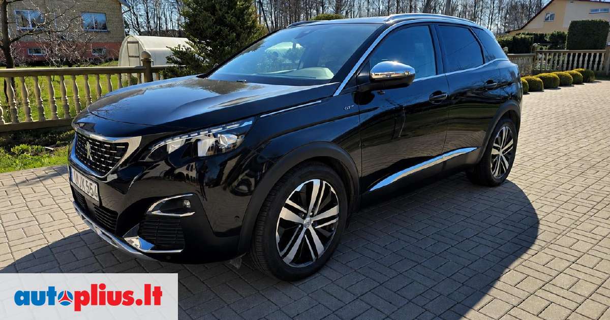 Peugeot 3008, 2.0 l., mpv / minivan 2018-04 m., | A31183596