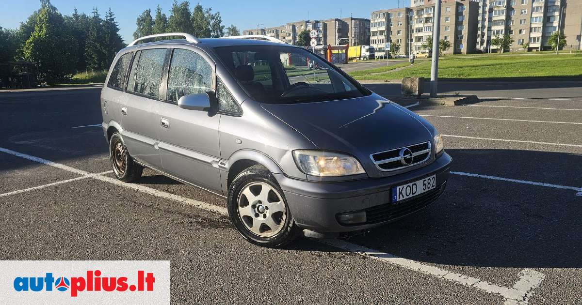 Opel Zafira, 2.2 l., vienatūris 2004 m., | A31184478