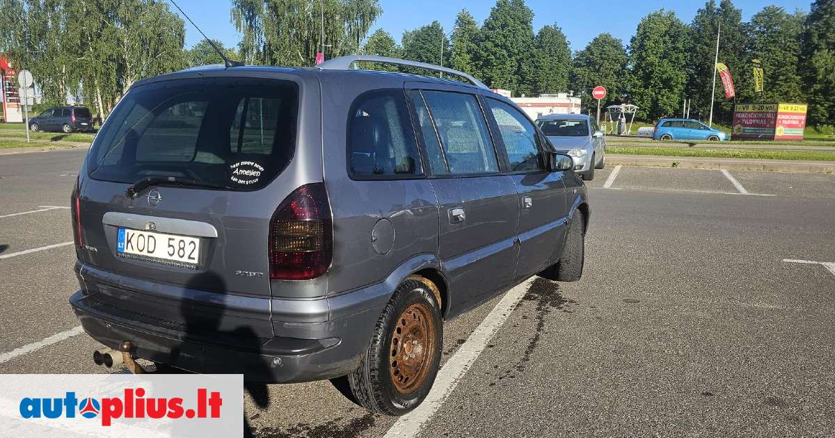 Opel Zafira, 2.2 l., mpv / minivan 2004 m., | A31184478