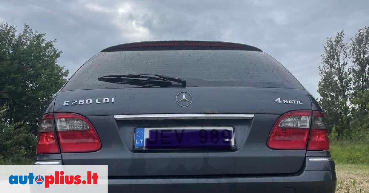 Mercedes-Benz 280, 3.0 l., saloon / sedan 2008-10 m., | A31184600