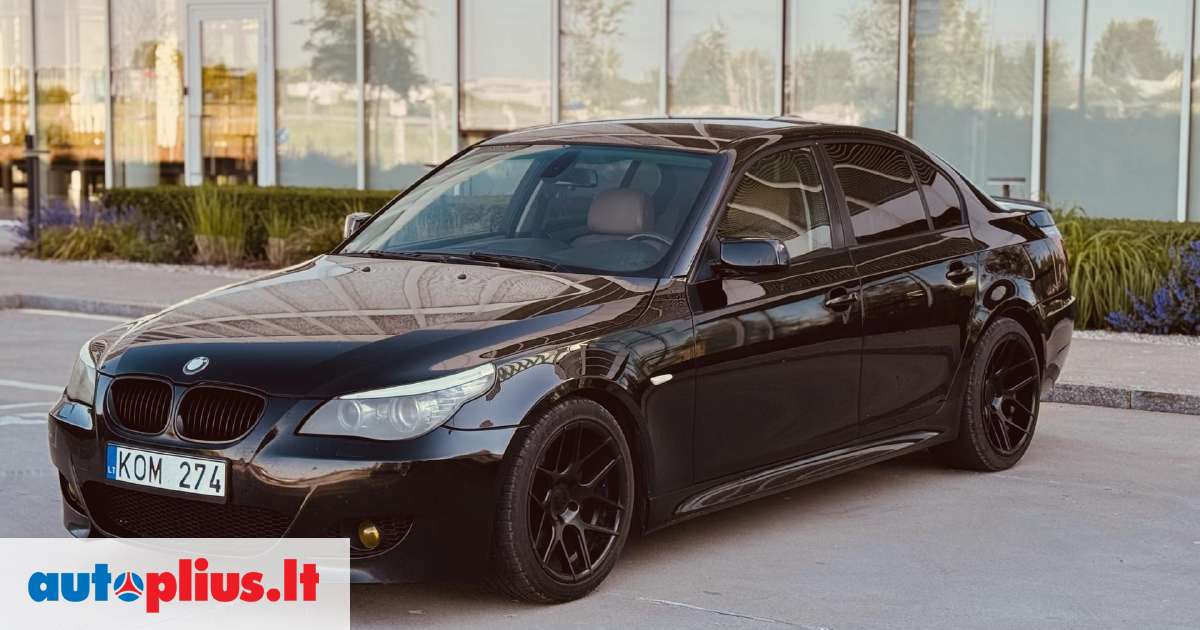 BMW 525, 3.0 l., saloon / sedan 2008-04 m., | A31185082