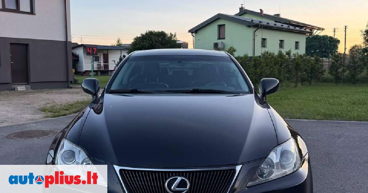 Lexus IS 250, 2.5 l., sedanas 2007-01 m., | A31188374