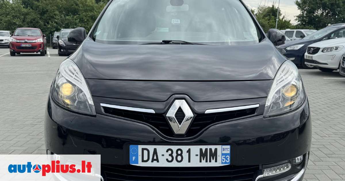 Renault Scenic, 1.5 l., visureigis / krosoveris 2013-11 m., | A31189092