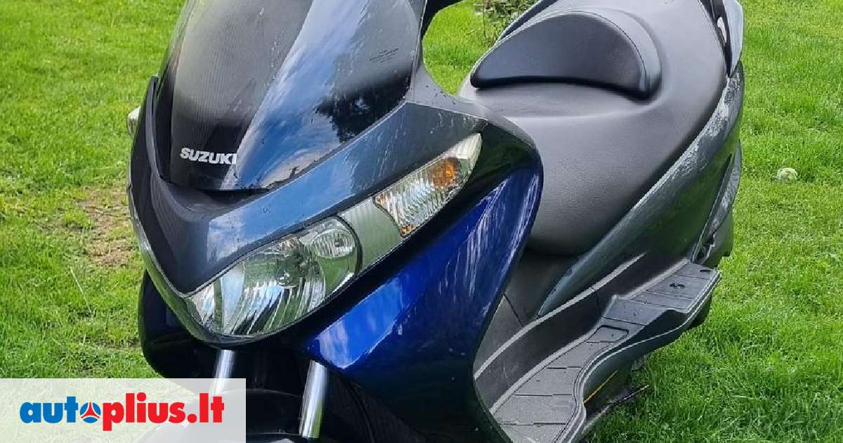 Suzuki Burgman 125cc, motoroleriai / mopedai 2010 m., | A31190808