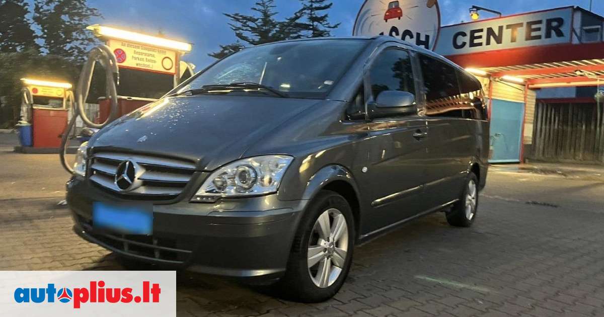 Mercedes-Benz Vito, 3.0 l., pasažieru mikroautobuss 2011-10 m., | A31191344