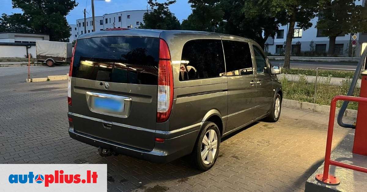 Mercedes-Benz Vito, 3.0 l., pasažieru mikroautobuss 2011-10 m., | A31191344