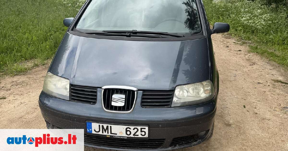 Seat Alhambra, 1.9 l., mpv / minivan 2005-07 m., | A31191410