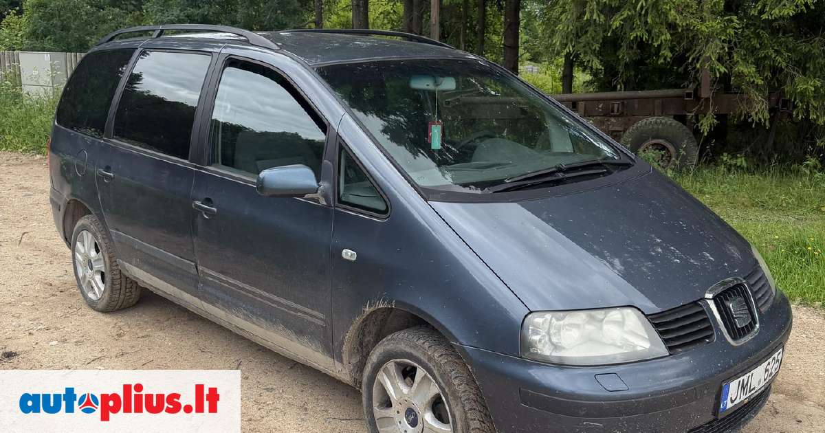 Seat Alhambra, 1.9 l., mpv / minivan 2005-07 m., | A31191410