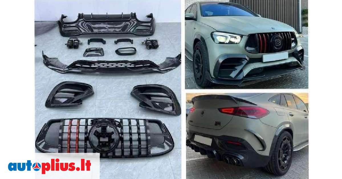 Mercedes-Benz GLE Coupe klasė dalimis. Brabus look carbon gle63 ...