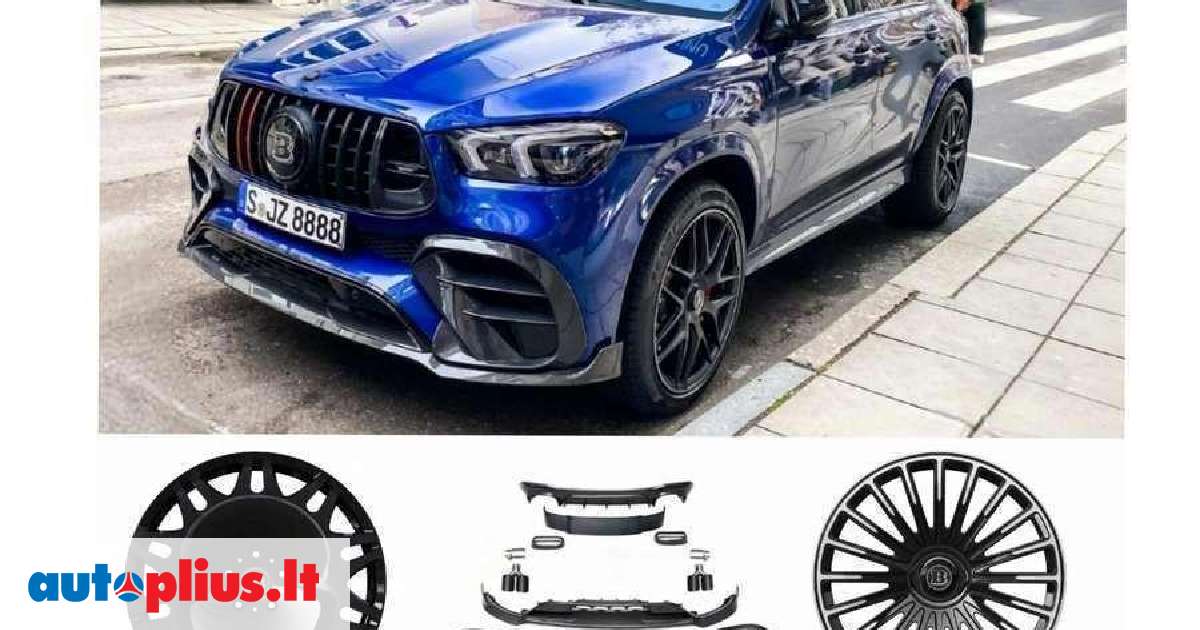 Mercedes-Benz GLE klasė for parts. Brabus look carbon gle63 w167 ...