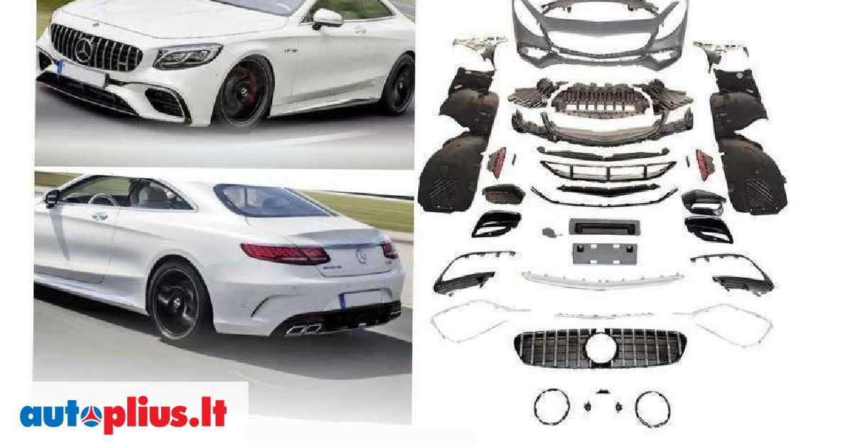 Mercedes-Benz S klasė rezerves daļās. S63 coupe facelift c217 w217 ...