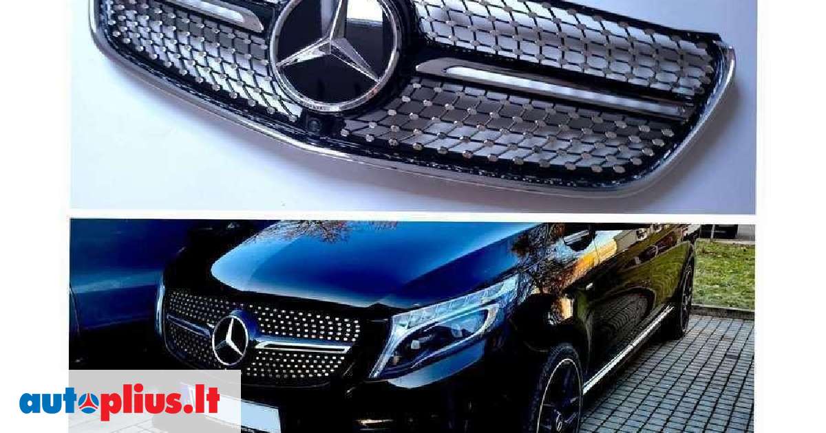 Mercedes-Benz V klasė по частям. W447 v class amg diamond ir gt ...