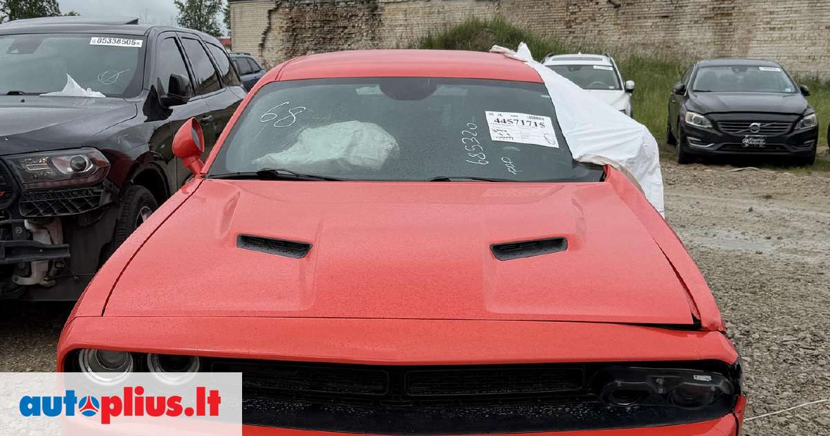Dodge Challenger, 3.6 l., kupė (coupe) 2023 m., | A31198412