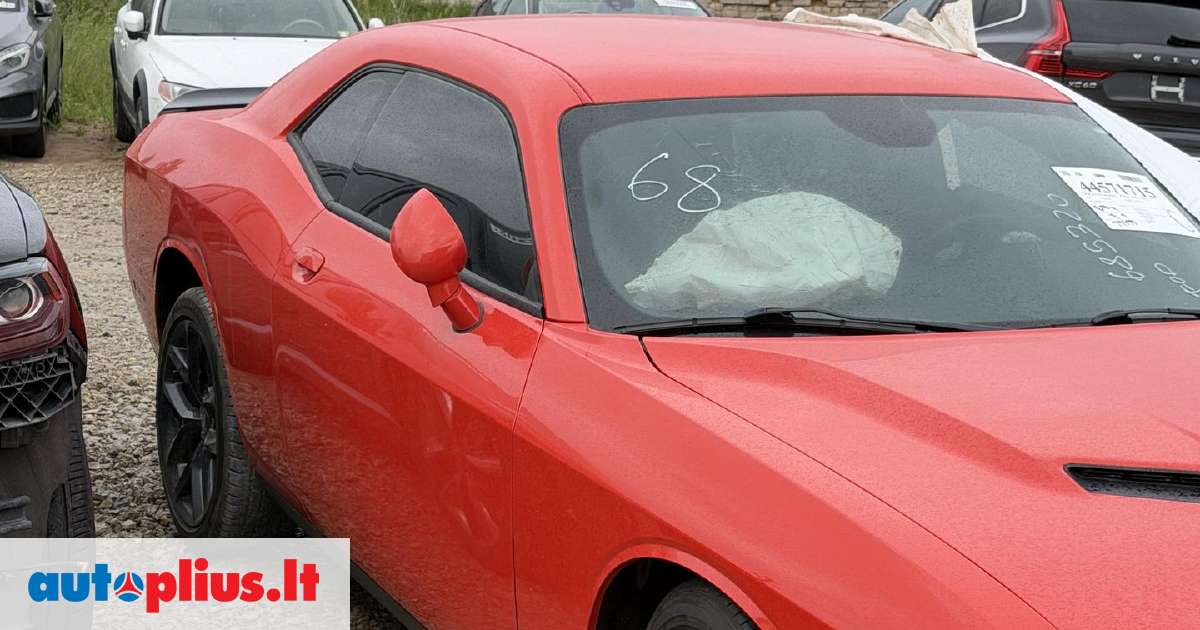 Dodge Challenger, 3.6 l., kupė (coupe) 2023 m., | A31198412