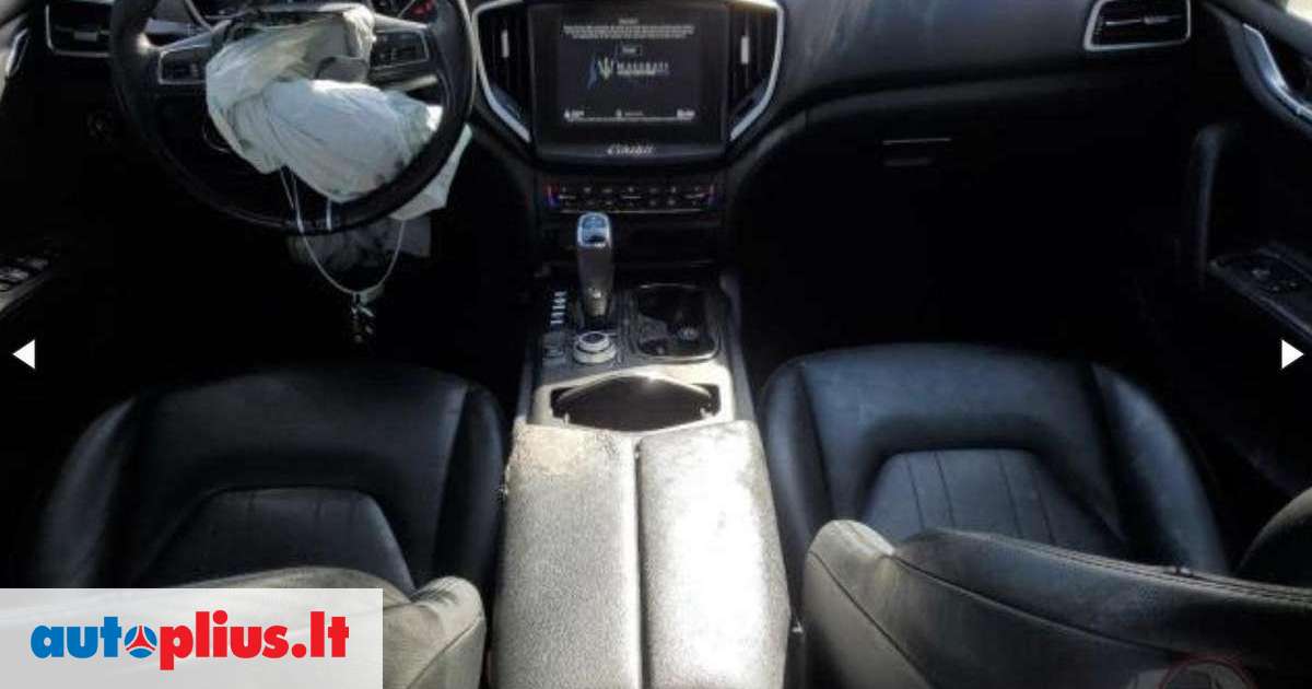 Maserati Ghibli dalimis. Pakeliui i lietuva galima detaliu rezervacija ...