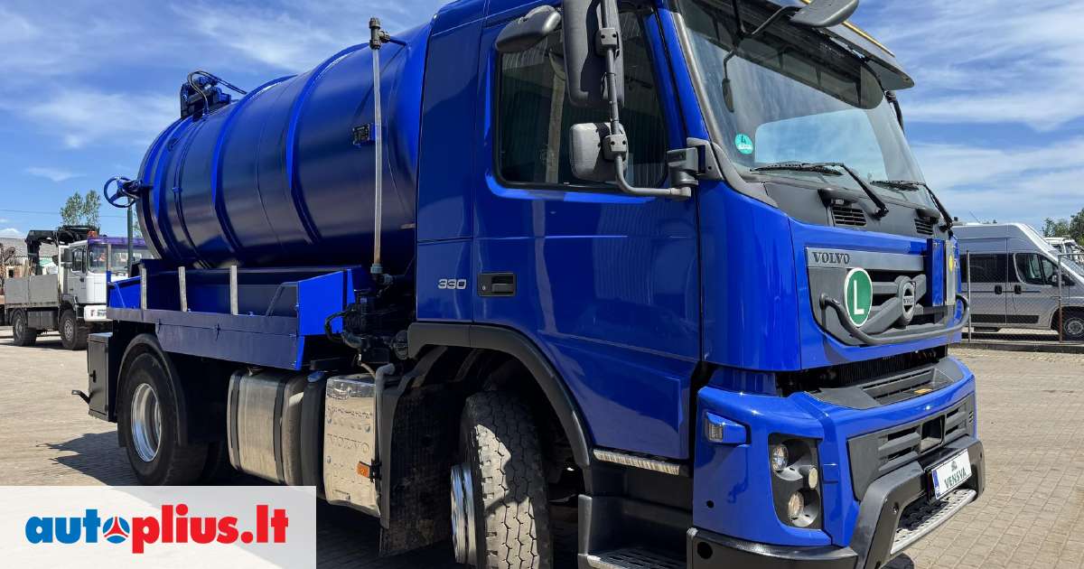 Volvo FMX 330 10m3, asenizacinės mašinos 2013-06 m., | A31198906