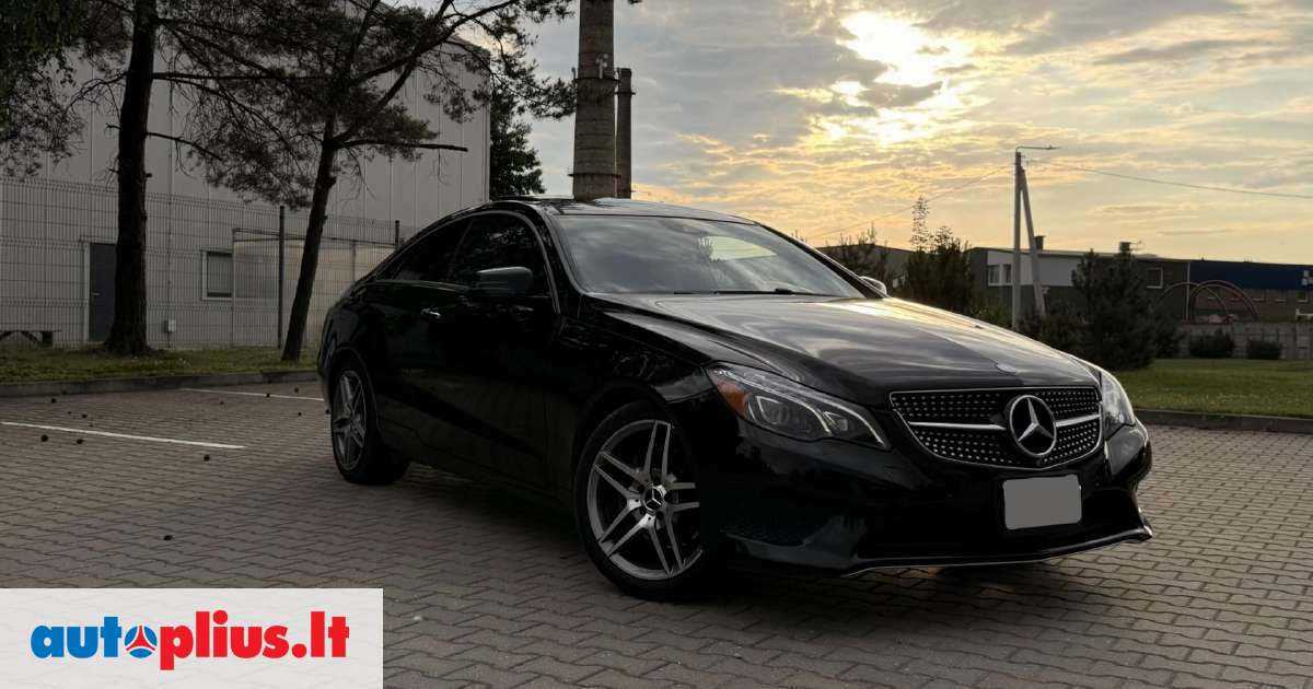 Mercedes-Benz E400, 3.0 l., kupė (coupe) 2015-07 m., | A31201358