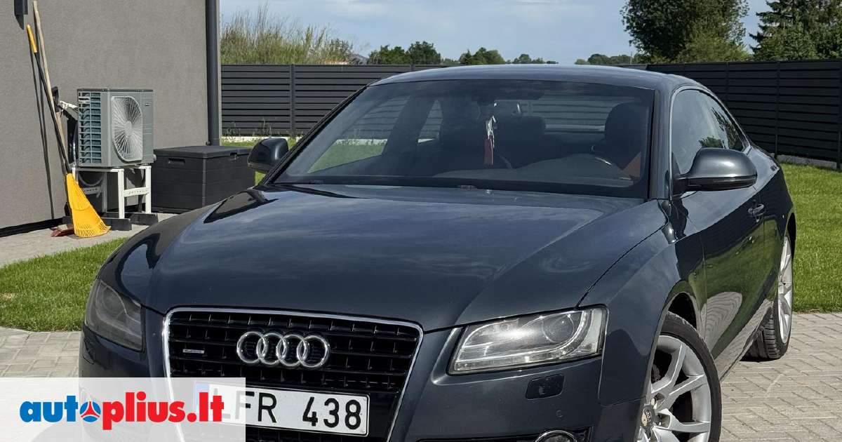 Audi A5, 3.0 l., kupė (coupe) 2007-06 m., | A31213506
