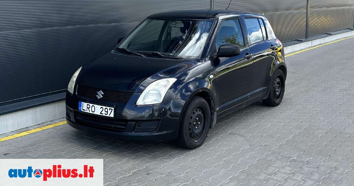 Suzuki Swift, 1.3 l., hečbekas 2008-04 m., | A31213588