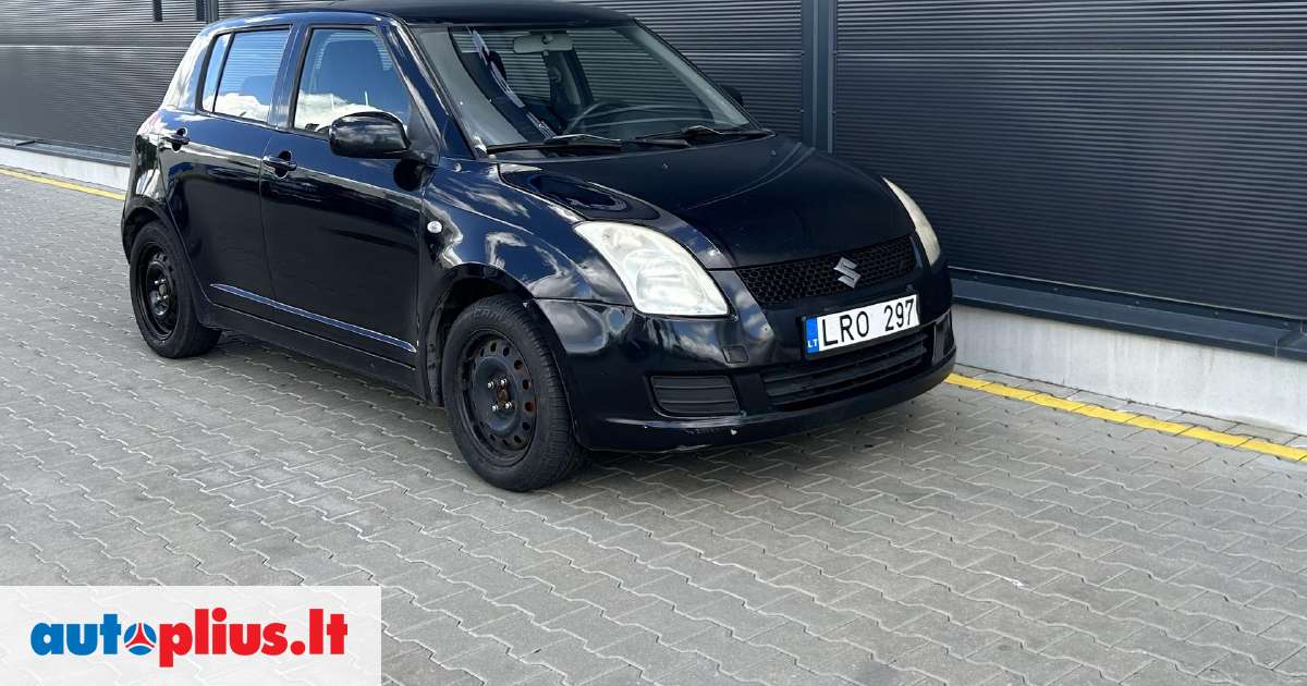 Suzuki Swift, 1.3 l., hečbekas 2008-04 m., | A31213588