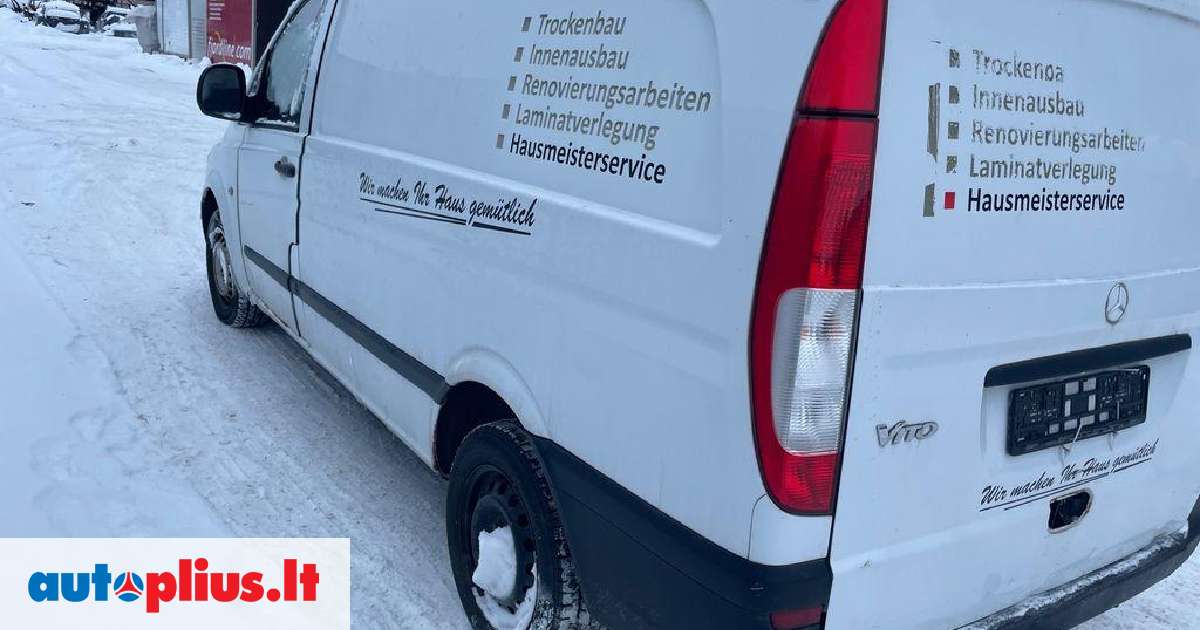 Mercedes-Benz Vito 2007-06 m., | A31213642