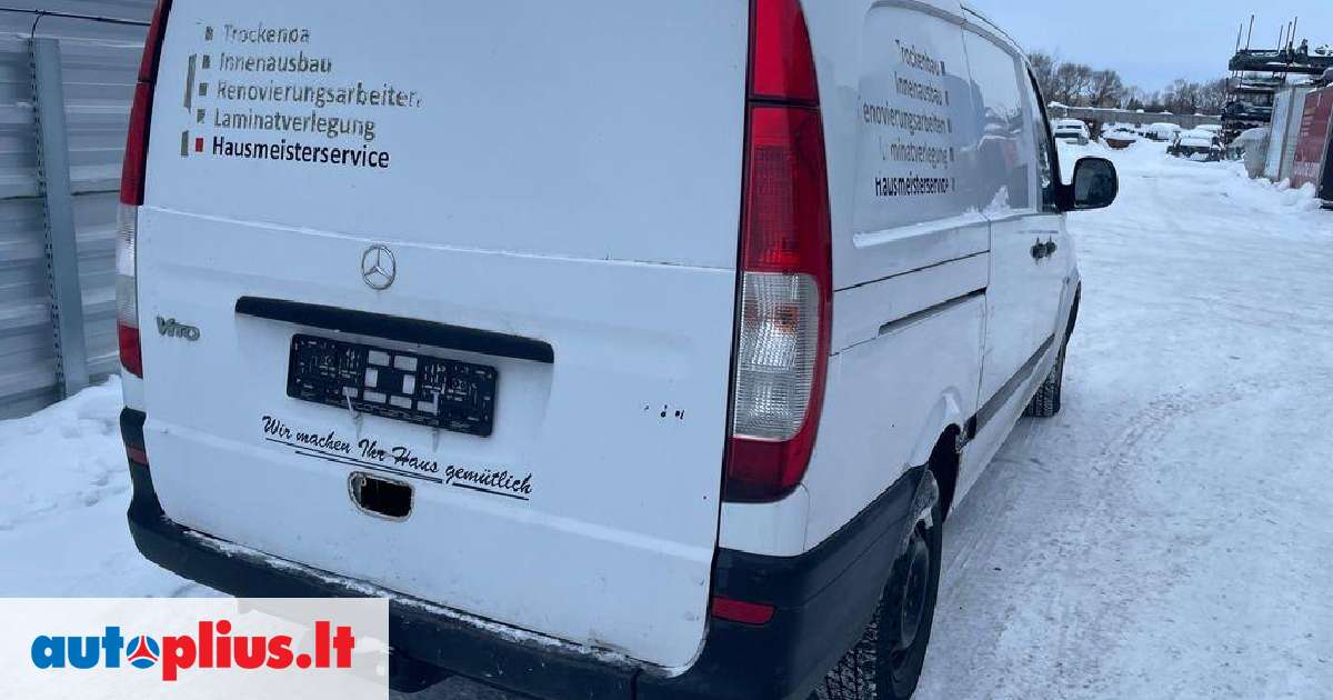 Mercedes-Benz Vito 2007-06 m., | A31213642