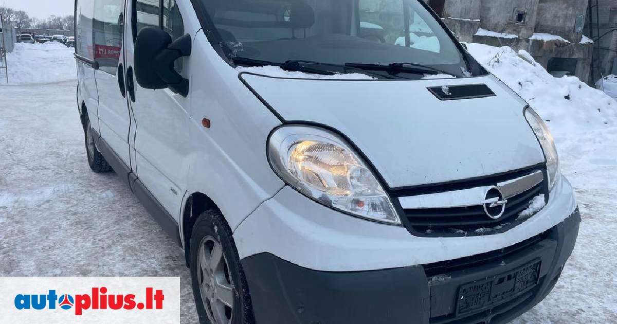 Opel Vivaro 2010-06 m., | A31213662