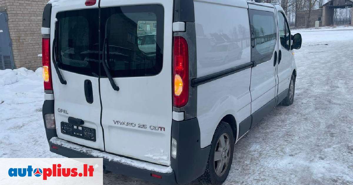Opel Vivaro 2010-06 m., | A31213662