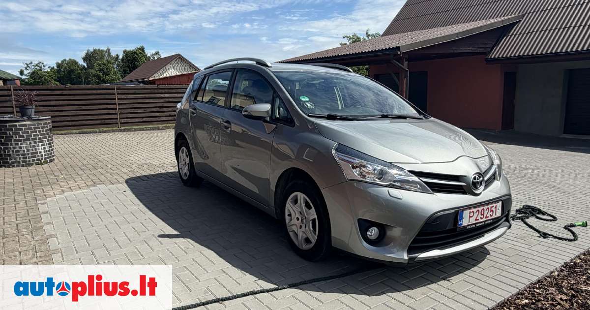 Toyota Verso, 1.6 l., hečbekas 2014-01 m., | A31214108
